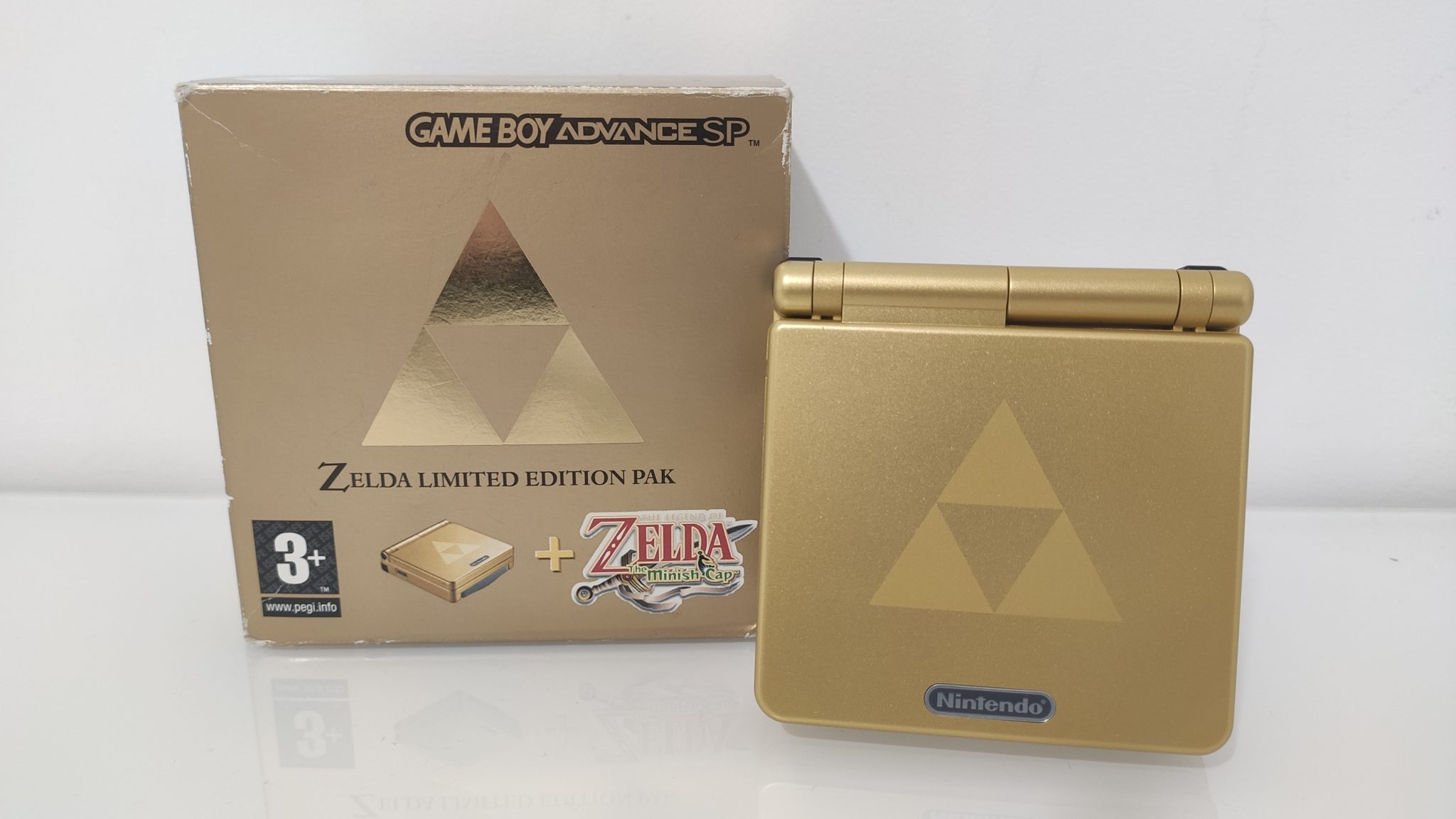Game Boy Advance SP Zelda Limited Edition Pack | Rappy Cave